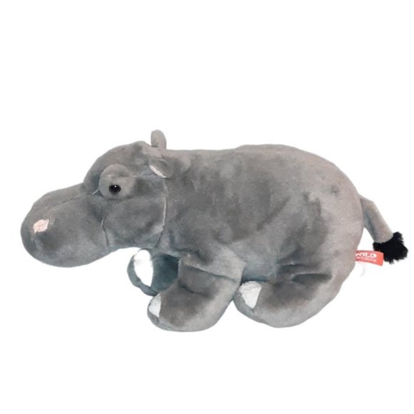 Wild Republic | Toys | 22 Wild Republic Gray Hippo Hippopotamus Plush ...